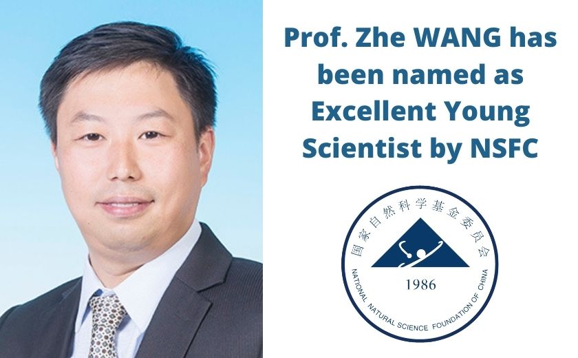 Prof. Zhe WANG has been named as Excellent Young Scientist by NSFC ...